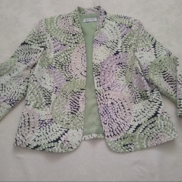 Kasper | Jackets & Coats | New Kasper Tuileries Multi Color Baroque ...